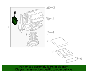 87106-0E130 - HVAC Blend Door Actuator 2016-2024 Toyota | AutoNation Parts