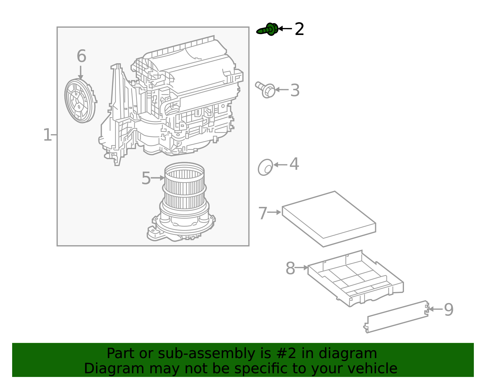 2000-2024 Toyota Blower Assembly Screw 90099-00968 | Toyota Parts Center