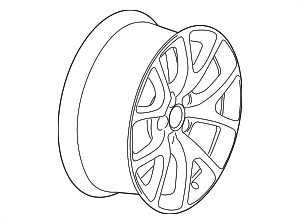 2012-2017 Buick Regal 20x8.5-Inch Wheel 22792222 | QuirkParts