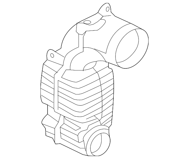 2015-2018 Volvo Engine Air Intake Resonator 31319692 | TascaParts.com