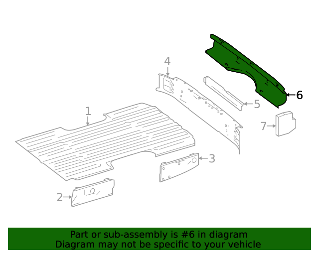 906-310-82-37 - Rear Body Panel 2010-2021 Mercedes-Benz | Mercedes-Benz ...