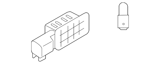 2004-2013 Volvo Glove Box Lamp 30722729 | TascaParts.com