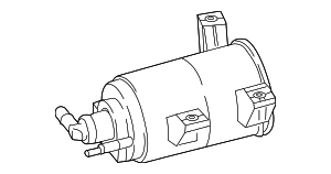 16137466242 - 2019-2025 BMW Vapor Canister (16-13-7-466-242) | BMW of ...