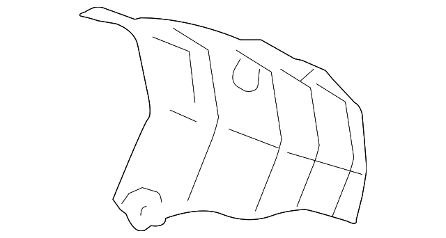 2006-2015 Lexus Heat Shield 58156-30080 | OEM Parts Online