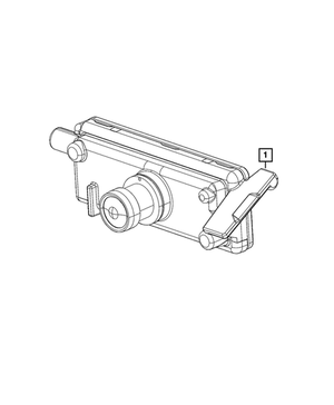 2023-2024 Jeep Forward Facing Camera 68609627AA | Mopar eStore