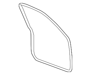 1999-2007 GM Passenger Side Center Pillar Weatherstrip 15063153 GM ...