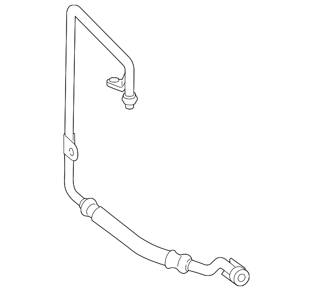 264-090-49-00 - Oil Feed Tube 2019-2023 Mercedes-Benz | Mercedes-Benz ...