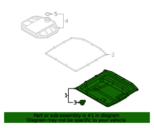 OEM Porsche Trans Pan (9a731716500) 2017-2024 Porsche Panamera | OEM ...