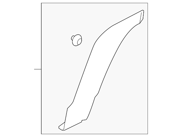 LR136888 - Wheel Opening Molding 2020-2023 Land Rover Range Rover ...