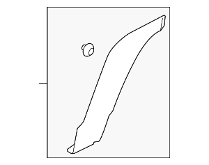 2020-2023 Land Rover Range Rover Evoque Wheel Opening Molding LR136889 ...