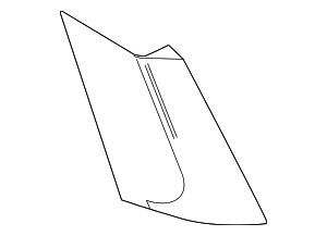 2020-2023 Land Rover Range Rover Evoque Pillar Molding LR136542 | OEM ...