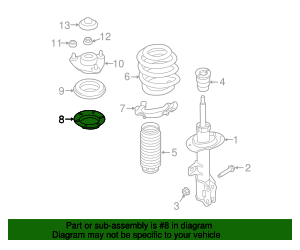 54623-C2000 - Upper Spring Insulator 2016-2020 Kia Optima | Kia.Parts Store