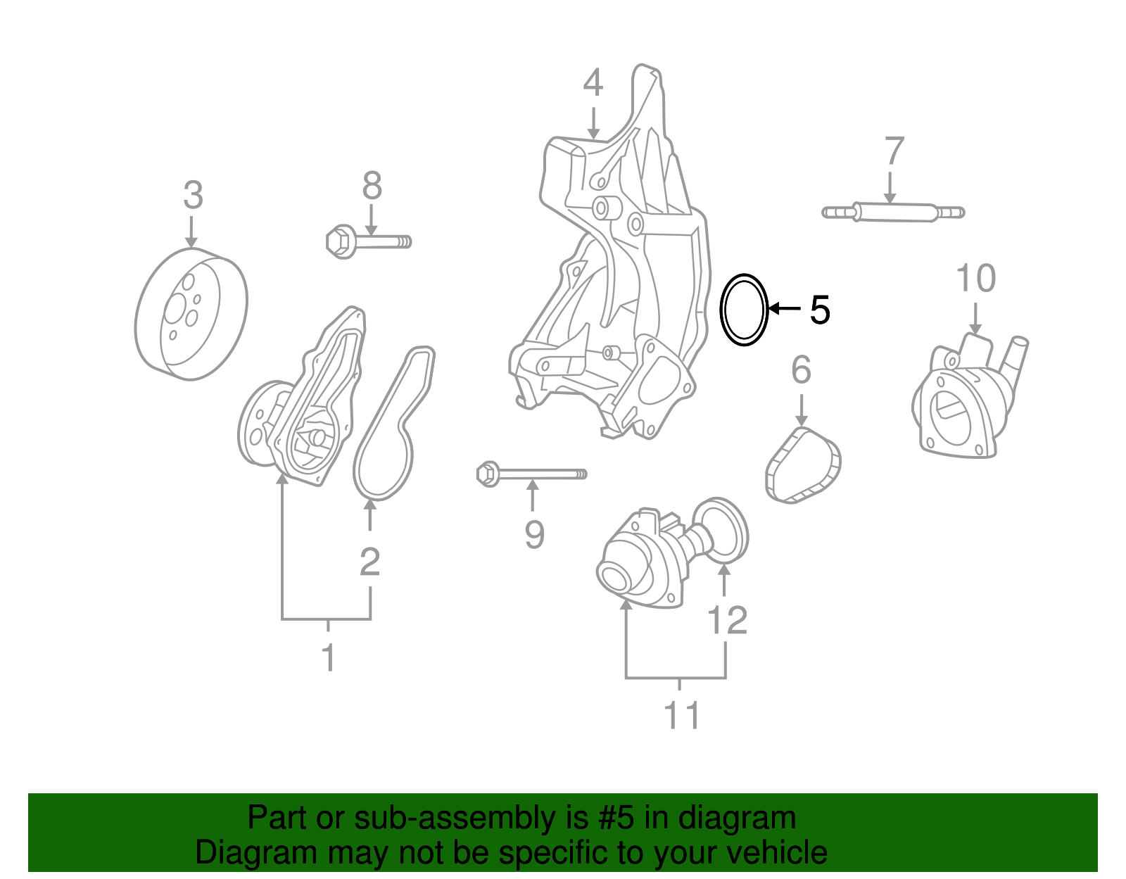 19322-PCX-003 - 2000-2015 Honda - O-Ring (43.8X3.1) | Genuine Honda Parts
