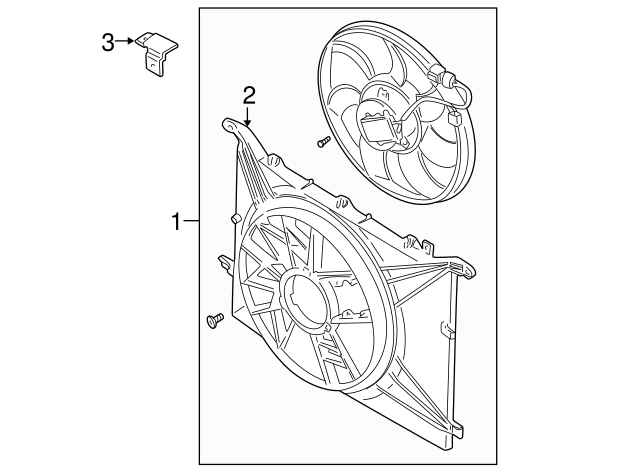 1999-2004 Volvo Engine Cooling Fan Motor 30680547 | TascaParts.com