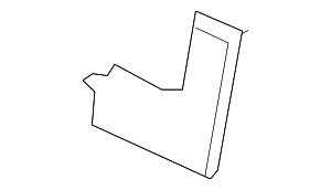 Genuine Lower Deflector for LR160100 | Land Rover Parts Counter