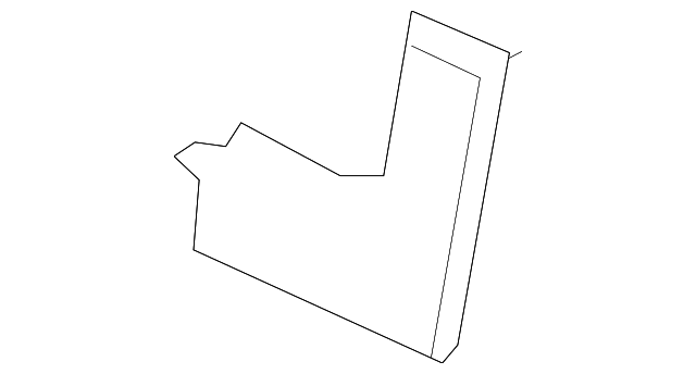 Genuine Lower Deflector for LR160100 | Land Rover Parts Counter