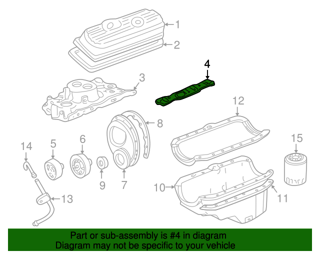 1996-2007 GM Intake Manifold Seal Kit with Gaskets 17113215 | Auto ...
