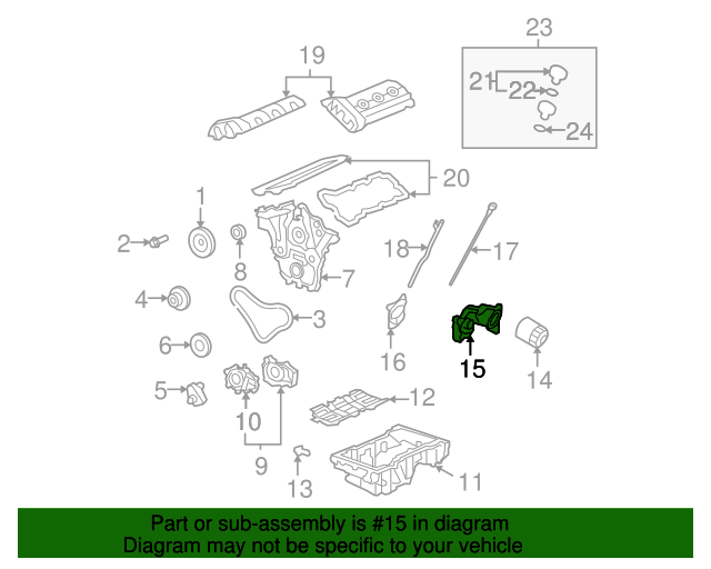 12690205 - Oil Filter Adapter 2007-2017 GM | AutoNation Parts