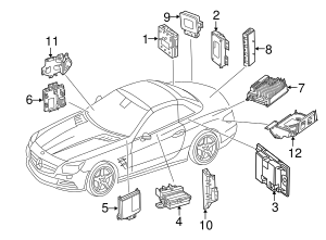 2013-2020 Mercedes-Benz Module 172-900-28-09 | MB OEM Parts