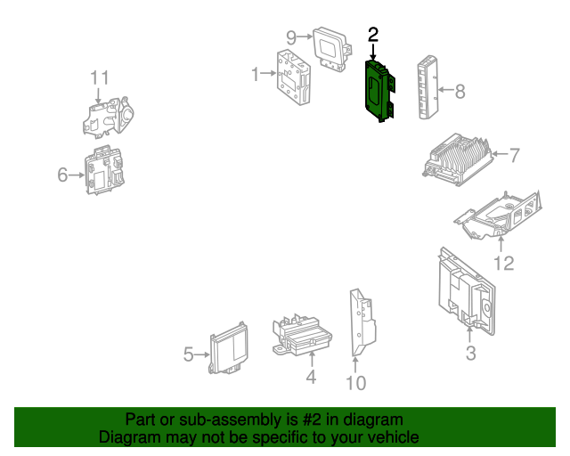 2013-2020 Mercedes-Benz Module 172-900-28-09 | MB OEM Parts