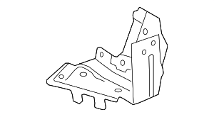 2019-2020 Chevrolet Lower Bracket - Passenger Side (RH) 84455536 ...