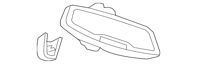 2014-2019 Chevrolet Interior Rear View Mirror 84483023 GM ...