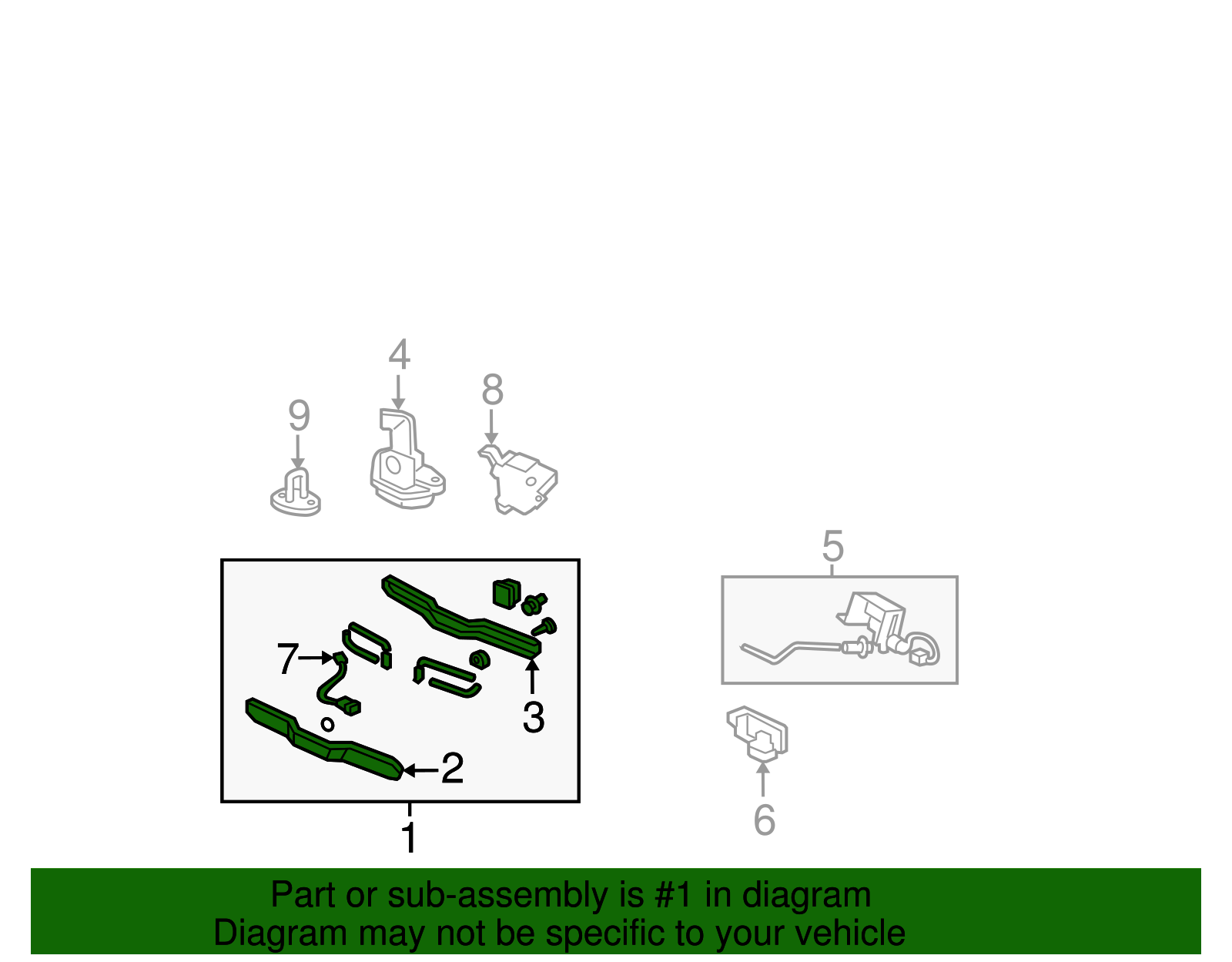74810-SZA-A02ZL - 2009-2013 Honda Pilot - Handle Assembly Tailgate ...