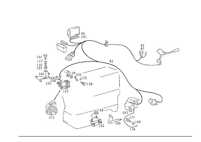 1990-1995 Mercedes-Benz Cover 000-545-10-46 | Mercedes-Benz Parts