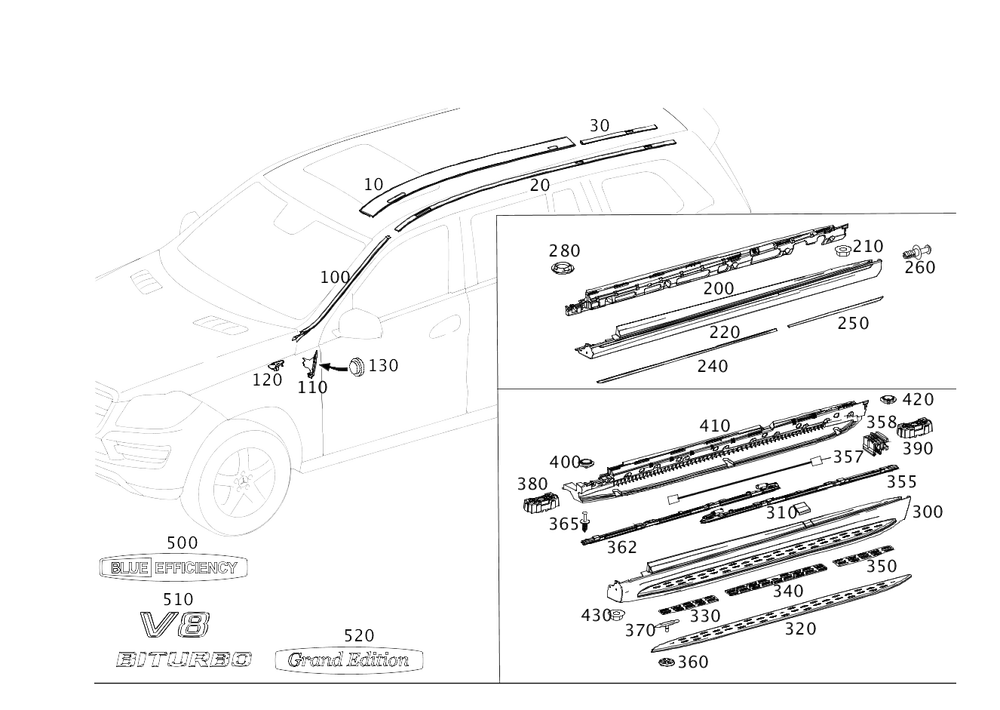 166-690-00-75 - Step Plate 2007-2019 Mercedes-Benz | Mercedes-Benz USA ...