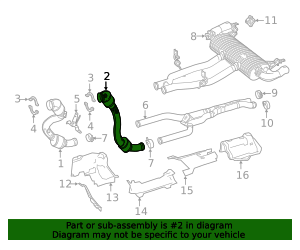 253-490-51-03 - Catalytic Converter 2018-2021 Mercedes-Benz | Mercedes ...