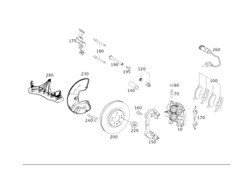 Front Wheel Brake for 2018 Mercedes-Benz GLE43 AMG | Mercedes-Benz USA ...