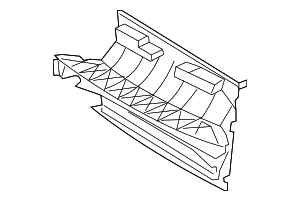 7P6-121-293-F - Cooling Duct - 2011-2015 Volkswagen Touareg | VW Direct ...