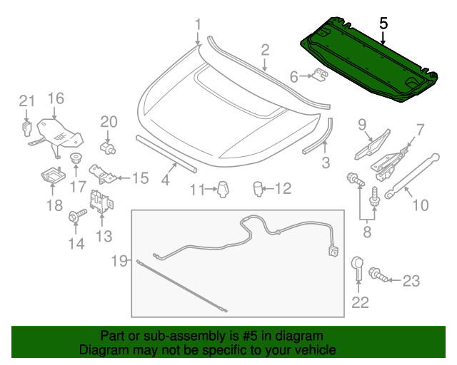 Genuine Sound Absorber for 2015-2018 Land Rover Discovery Sport | Land ...
