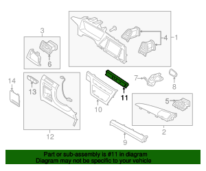 94510-C1510-4X - Clock - 2015-2017 Hyundai Sonata | World OEM Parts Hyundai