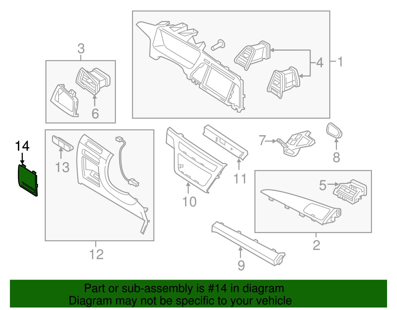 2018-2019 Hyundai Sonata Fuse Box Cover 84753-C2AA0-TRY | Hyundai OEM ...