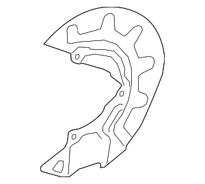 2018-2024 Volkswagen Splash Shield 3QF-615-311-A | QuirkParts