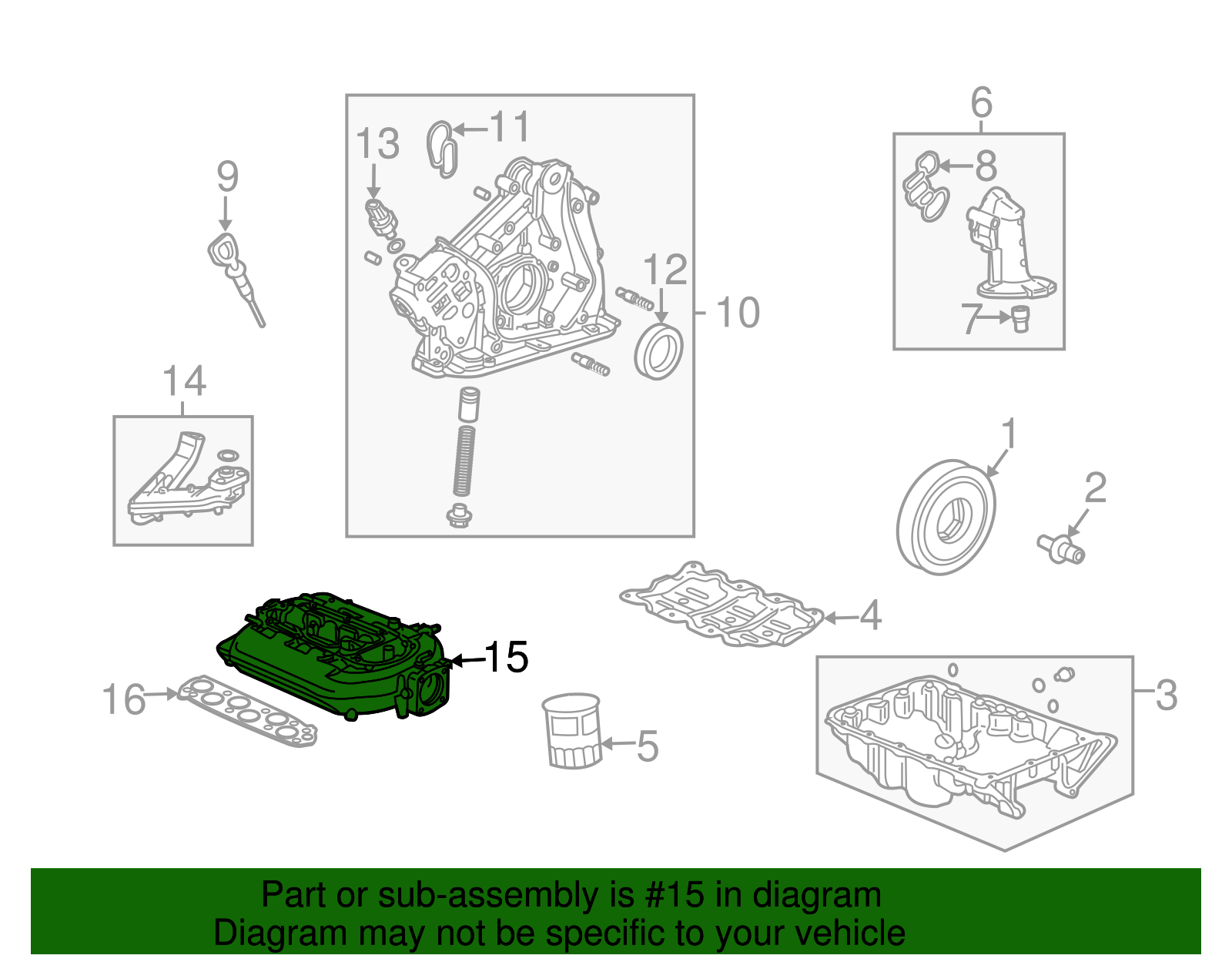 17160-R70-A01 - Intake Manifold 2008-2012 Honda Accord | Honda Parts Online