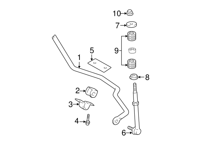 2004-2009 Mopar Link 05135751AC | Mopar Parts Hub