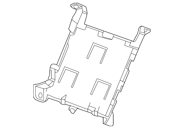 2020-2022 Chevrolet Corvette Engine Control Module Bracket 84102826 GM ...