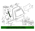 2011-2016 Mercedes-Benz Lift Cylinder 212-980-10-64 | MB OEM Parts