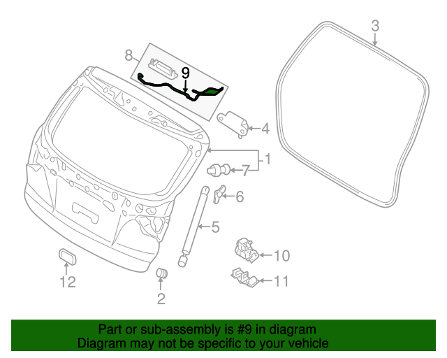 2010 Hyundai Tucson Harness 91122-2S000 | OEM Parts Online