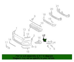 86567-C1700 - Air Duct - 2018-2019 Hyundai Sonata | World OEM Parts Hyundai