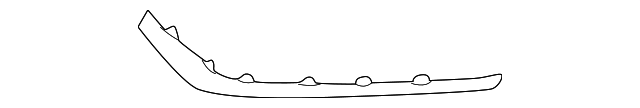 86563-C2800 - Lower Molding - 2018-2019 Hyundai Sonata | World OEM ...