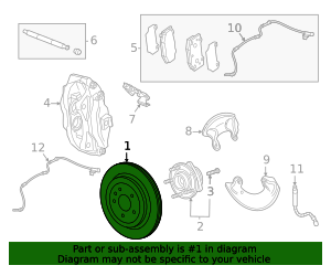2022-2023 Cadillac CT4 F (S)Rotor 84944449 | GMPartsDirect.com