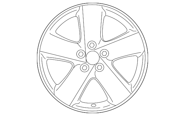 2007-2012 Lexus LS460 Wheel, Alloy 4261A-50210 | OEM Parts Online