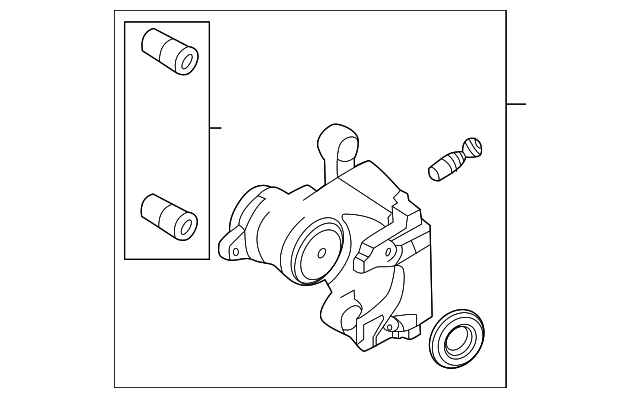 2015-2020 Land Rover Caliper LR113706 | OEM Parts Online