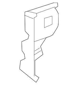 2019-2020 Jeep Cherokee Rear Bracket - Driver's Side (LH) 68103367AA ...