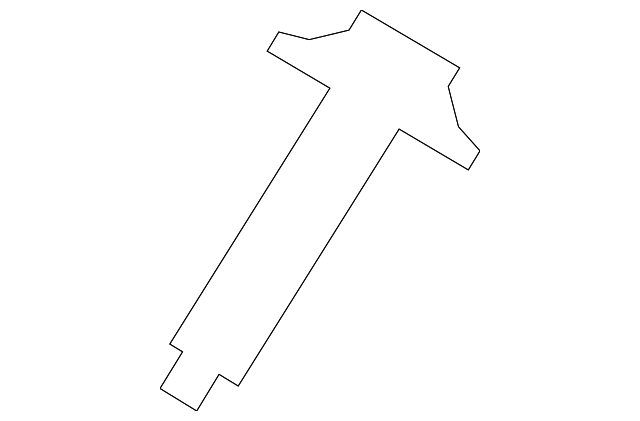 2018-2022 Ford EcoSport Mount Bracket Bolt W700805-S307 | TascaParts.com