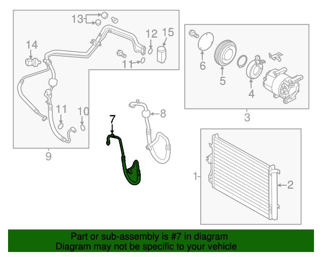 97763-2K100 - Liquid Line 2010-2011 Kia Soul | Kia.Parts Store