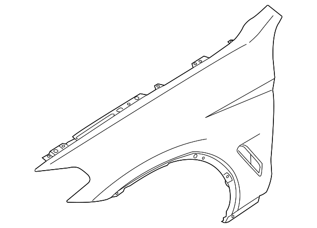 41007930973 - 2018-2024 BMW Fender Assembly (41-00-7-930-973) | BMW of ...